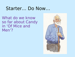 Candy in 'Of Mice and Men' | Teaching Resources