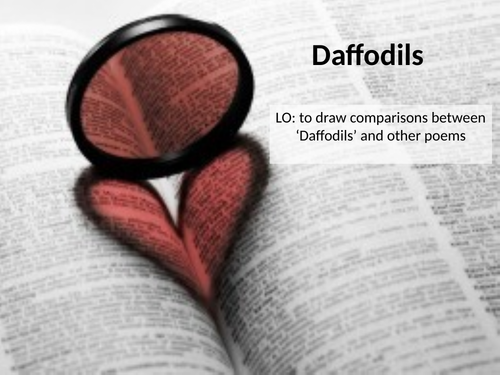 Poetry - Romantic poetry mini scheme, approx 10 lessons, 7 PPTs, builds ...