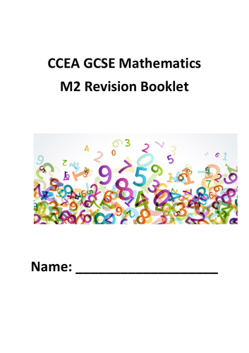 CCEA GCSE Mathematics M2 | Teaching Resources