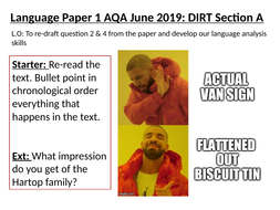 WTM AQA English Language Paper 1 June 2019 - Hartop Family - The Mill ...