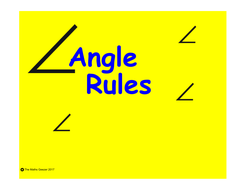 Angle Rules (pdf) | Teaching Resources