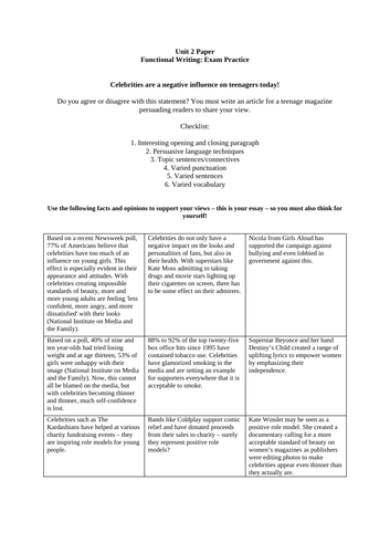 Functional Writing | Teaching Resources