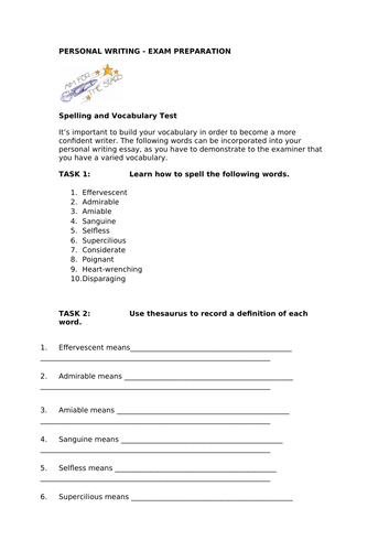 Creative Writing Skills | Teaching Resources