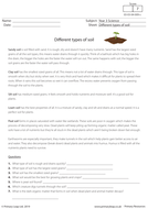 KS2 Science Resource - Types Of Soil | Teaching Resources