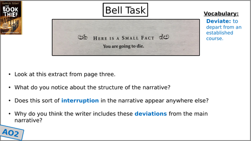 The Book Thief Full SOW | Teaching Resources