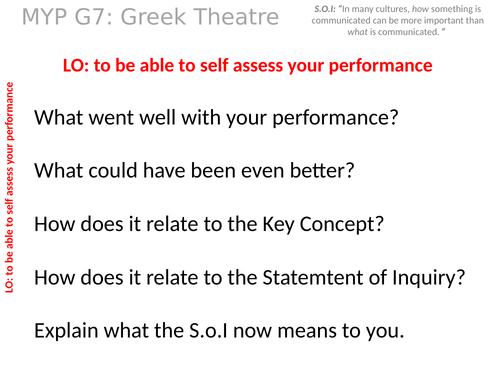 GREEK THEATRE UNIT - DRAMA | Teaching Resources