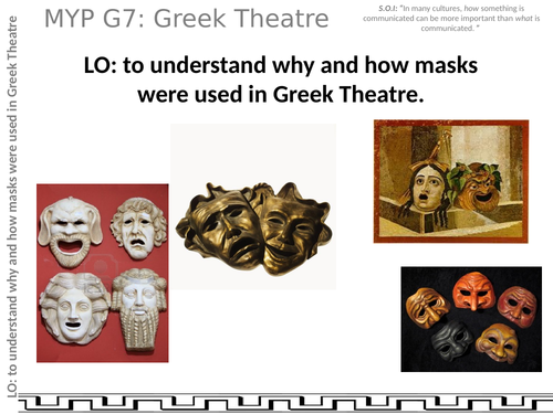 GREEK THEATRE UNIT - DRAMA | Teaching Resources