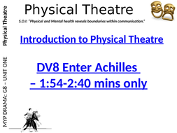 PHYSICAL THEATRE DANCE/DRAMA UNIT | Teaching Resources
