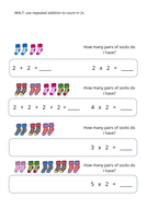 Repeated Addition | Teaching Resources