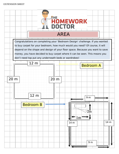 Maths Investigation: The Bedroom Design Challenge | Teaching Resources