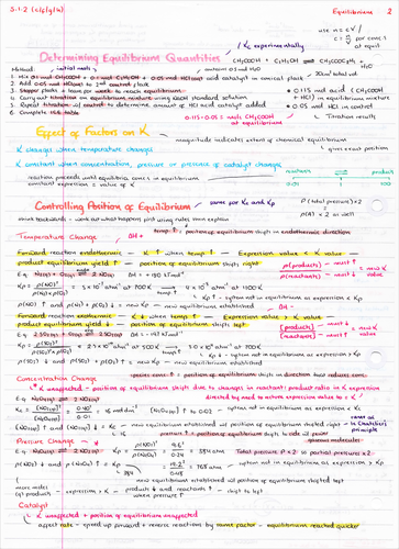 OCR A Level Chemistry Equilibrium Revision Poster | Teaching Resources OCR A Level Chemistry Equilibrium Revision Poster | Teaching Resources