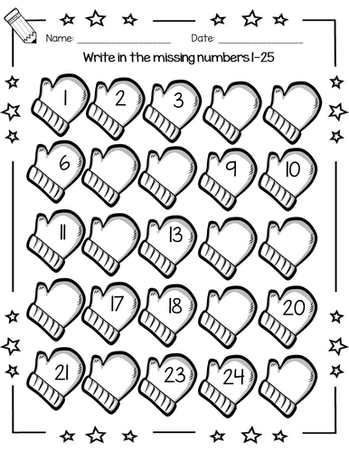 Winter Maths worksheets : counting objects and basic addition - EYFS ...