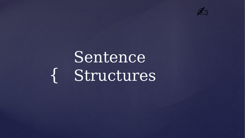 Introduction to sentences | Teaching Resources