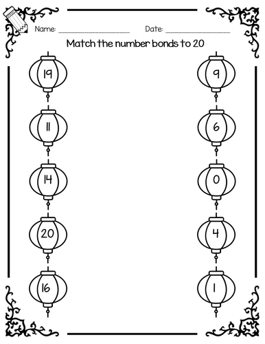 Chinese New Year Maths worksheets for Reception and Year 1 - counting ...