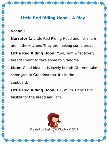 Little Red Riding Hood Role Play / Drama | Teaching Resources