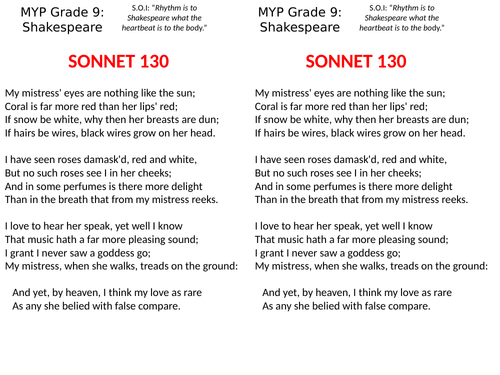 KS3/4 Drama Shakespeare Unit | Teaching Resources