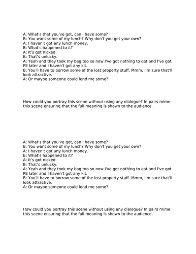 Body Language Non Verbal Communication DRAMA Unit | Teaching Resources