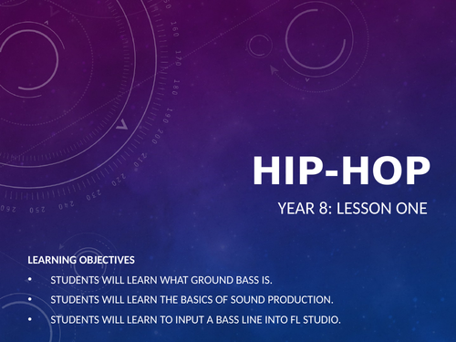Hip-Hop/Ground Bass (KS3) | Teaching Resources