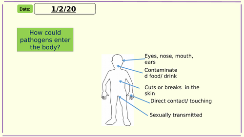 KS4 biology Disease, Defence, Treatment | Teaching Resources