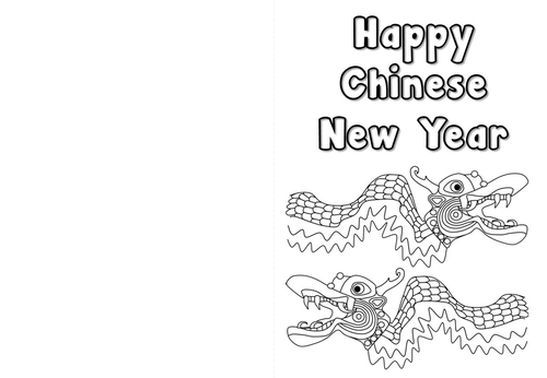 Chinese New year cards | Teaching Resources