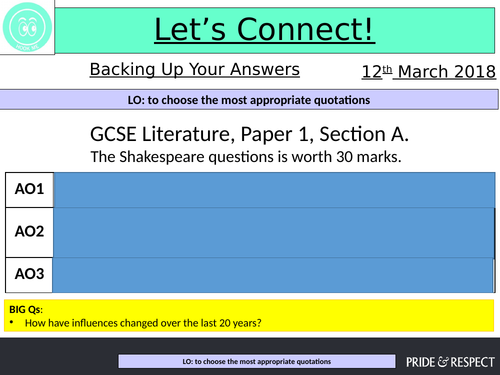 Romeo and Juliet Embedding Quotations KS3/4 English | Teaching Resources