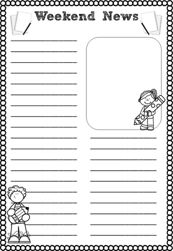 Differentitated English writing: 8 Holiday and Weekend report news ...