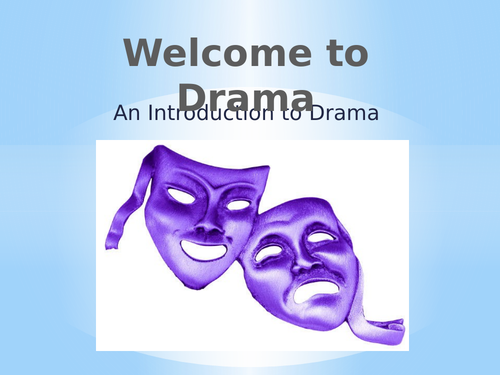Year 7 Introduction to Drama | Teaching Resources