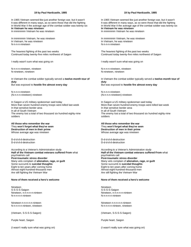 The Vietnam War: Winning and Losing Hearts and Minds | Teaching Resources