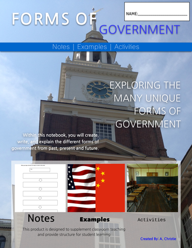 American Government Resource Bundle | Teaching Resources