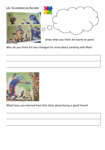 KS1 Friendship Guided Reading Unit of Work | Teaching Resources