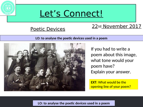 Who's For The Game - Jessie Pope KS3 English | Teaching Resources