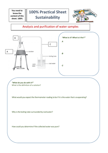 Water Purification Required Practical | Teaching Resources