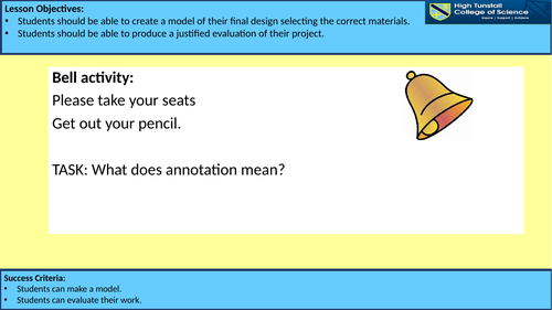 Iterative design project | Teaching Resources Iterative design project | Teaching Resources