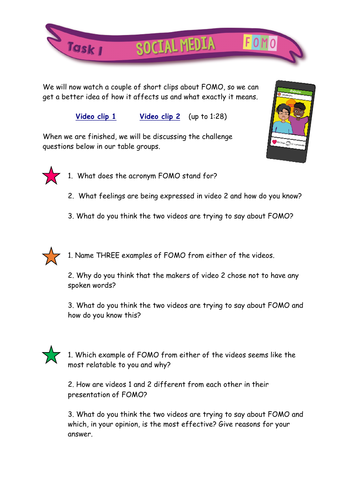 Social Media PSHE | Teaching Resources