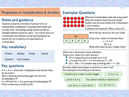 Properties of Multiplication and Division - Y7 Maths Mastery | Teaching ...