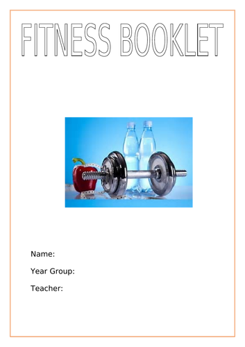Physical Education Fitness Test Booklet | Teaching Resources
