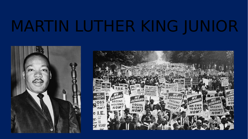 Martin Luther King Presentation | Teaching Resources