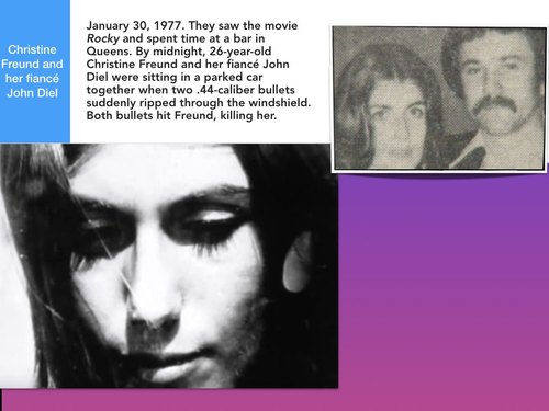 David Berkowitz Son of Sam Serial Killer Murder Criminal Law | Teaching ...