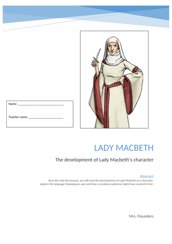 Lady Macbeth | Teaching Resources