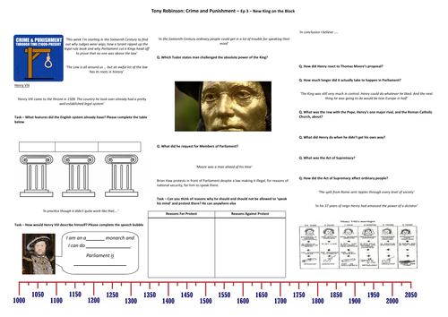 Tony Robinson - Crime and Punishment Ep3 - New King on the Block ...