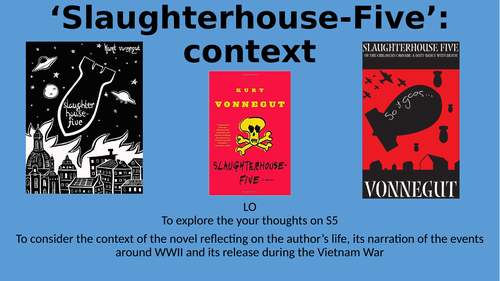 Slaughterhouse Five Context | Teaching Resources