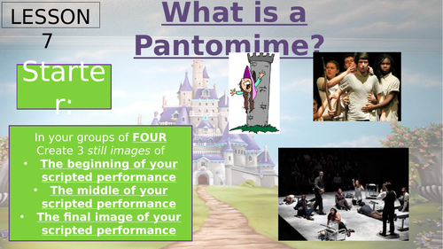 Year 7 Drama Pantomime | Teaching Resources
