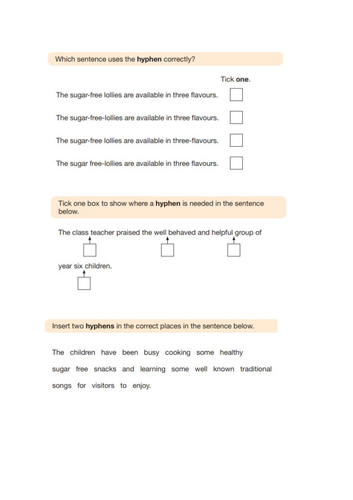SPAG KS2 past SATS questions | Teaching Resources
