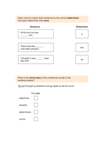 SPAG KS2 past SATS questions | Teaching Resources