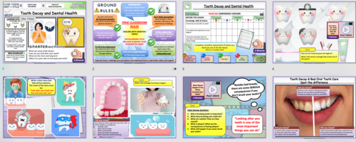 Dental Oral Hygiene + Tooth Decay PSHE | Teaching Resources