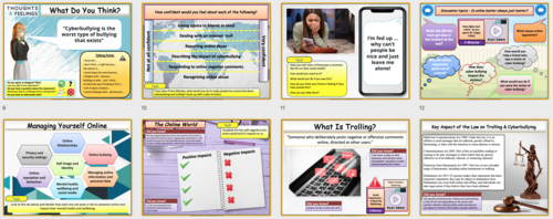 Online Safety Cyber Bullying & Trolling | Teaching Resources