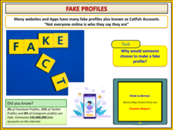 Online grooming & staying safe online | Teaching Resources