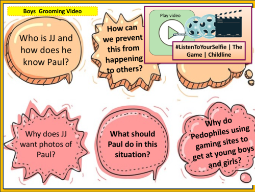 Online grooming & staying safe online | Teaching Resources