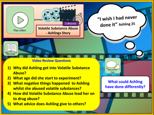 Volatile Substance Abuse - Drugs PSHE | Teaching Resources