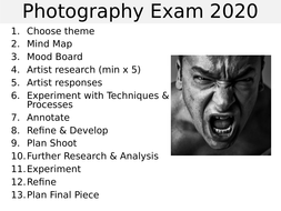 GCSE photography exam question 2020 | Teaching Resources